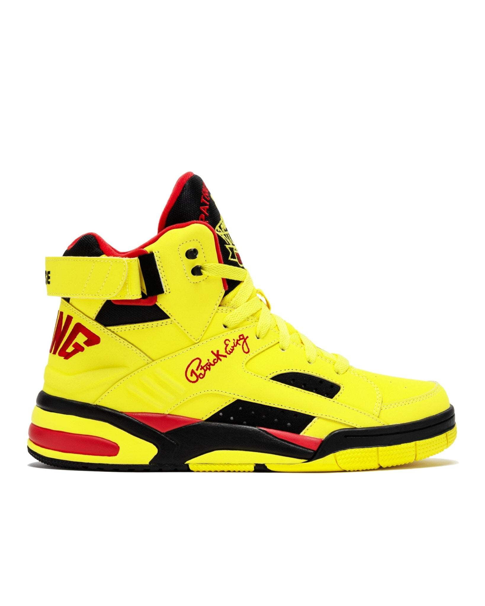 PATRICK EWING ATHLETICS ECLIPSE YELLOW RED BLACK 1EW90236-704 - Walmart.com