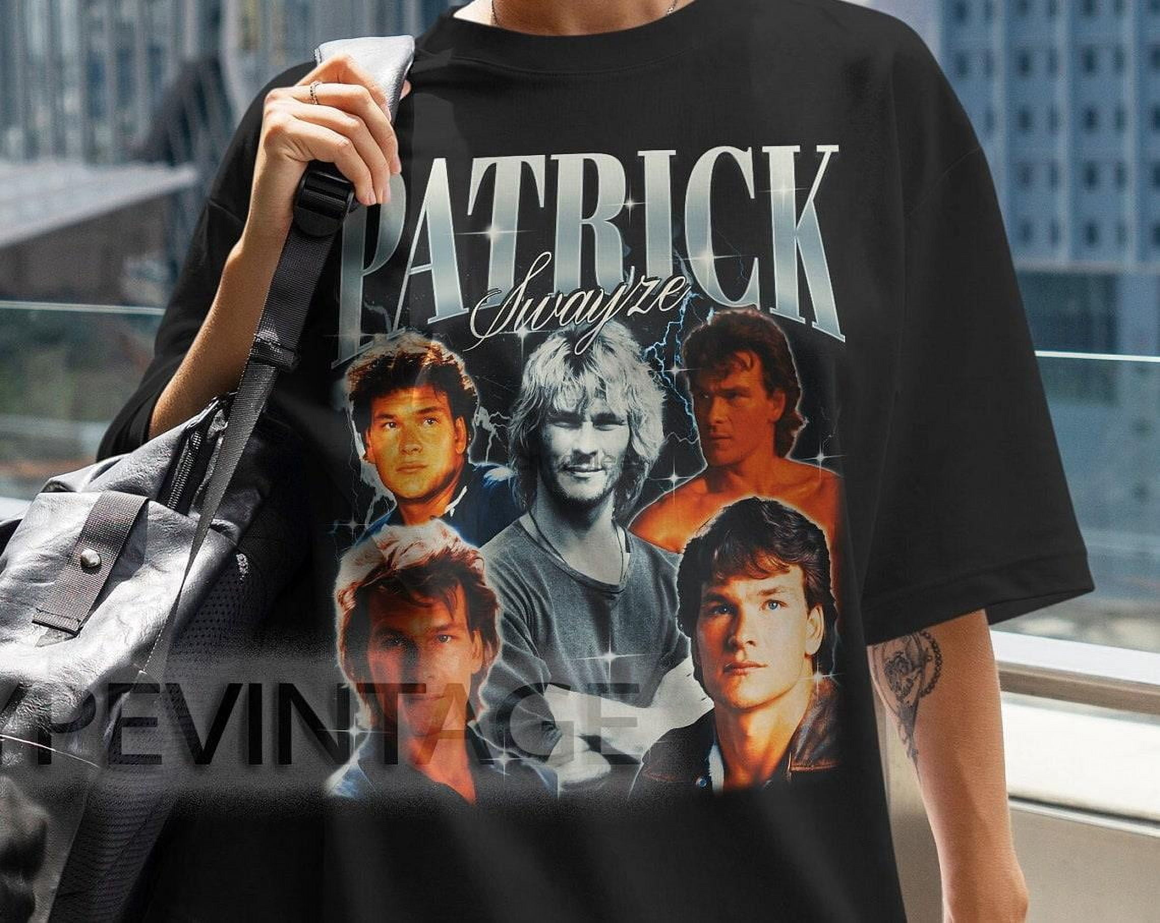 PATRICK SWAYZE Vintage Shirt Patrick Swayze Homage Actor Patrick Swayze ...