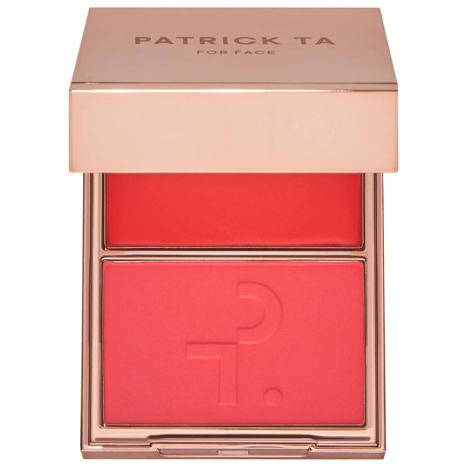 PATRICK TA Major Headlines Double-Take Creme & Powder Blush Duo Color: Shes Vibrant Size: N/A ...