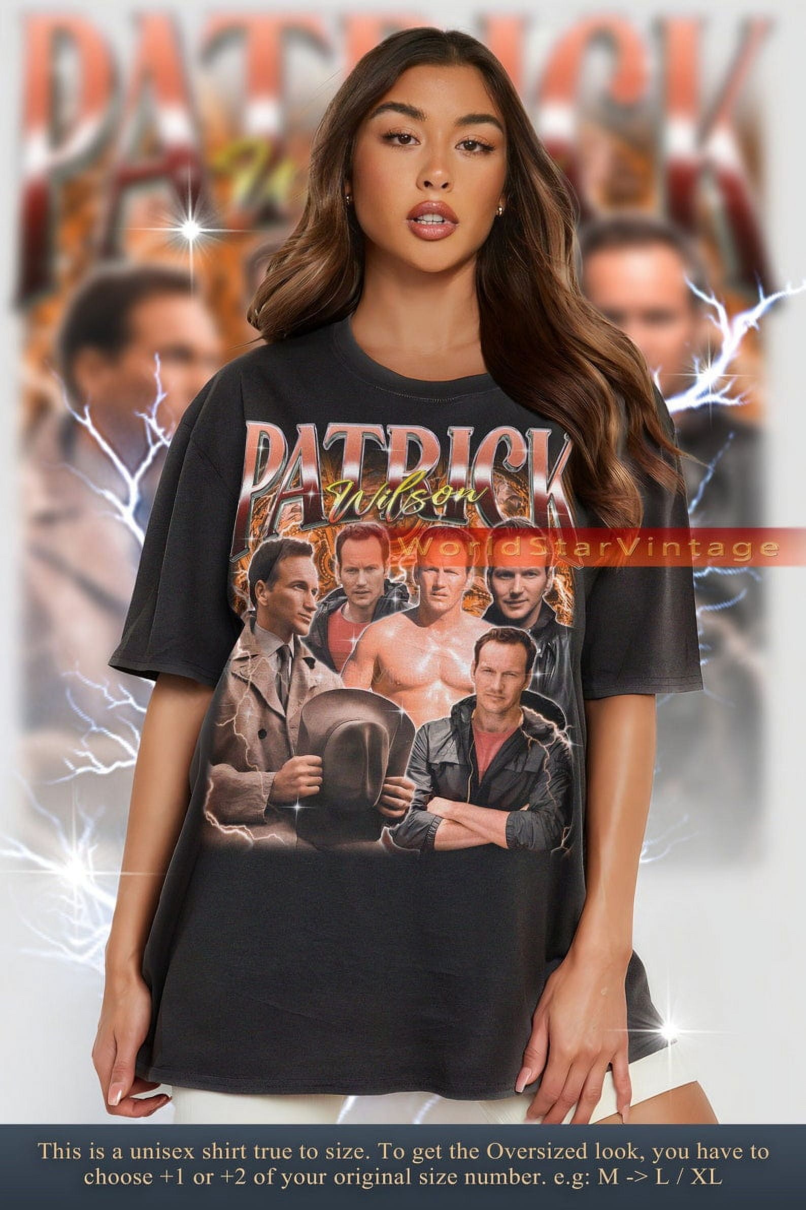 PATRICK WILSON Vintage Shirt, Patrick Wilson Homage Tshirt, Patrick Wilson Fan Tees, Patrick ...