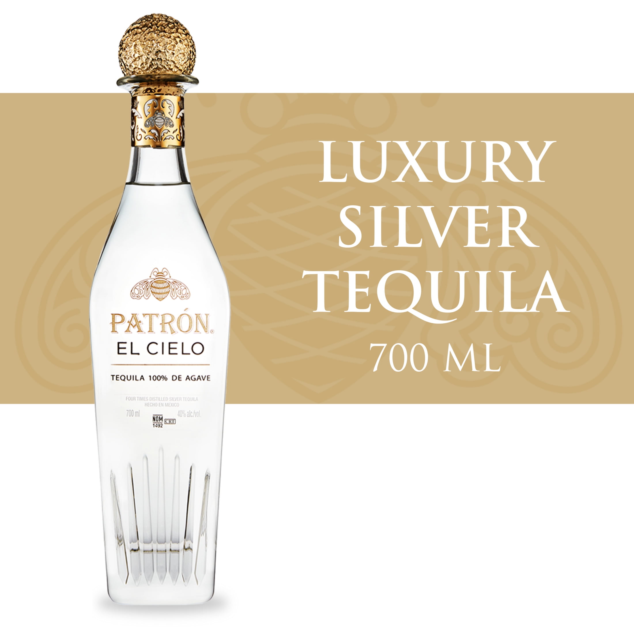 PATRON EL CIELO Luxury Silver Tequila - 700 mL Bottle - Walmart.com