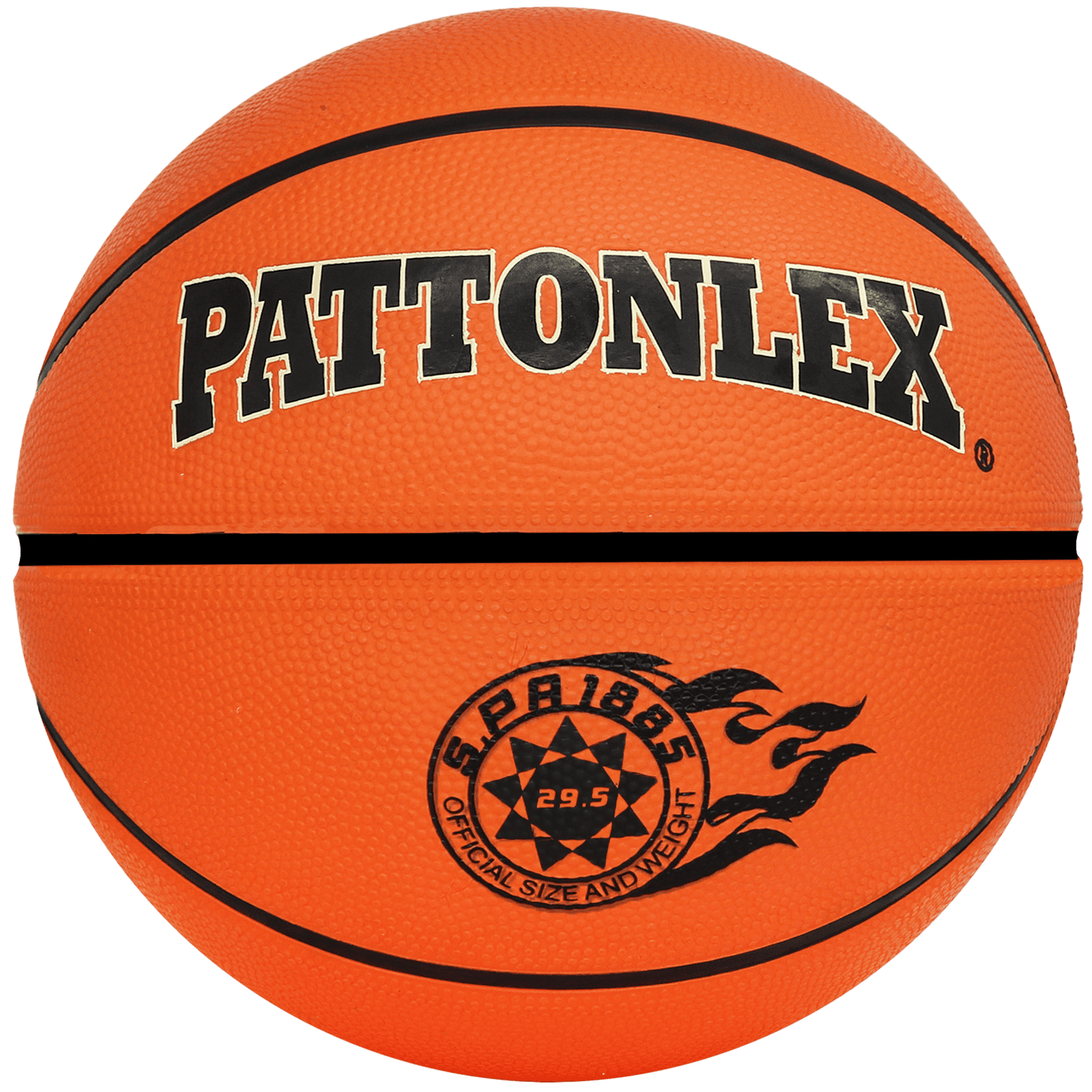 PATTONLEX Size 7-29.5" Basketballs Premium Rubber Basketball in&Outdoor ...