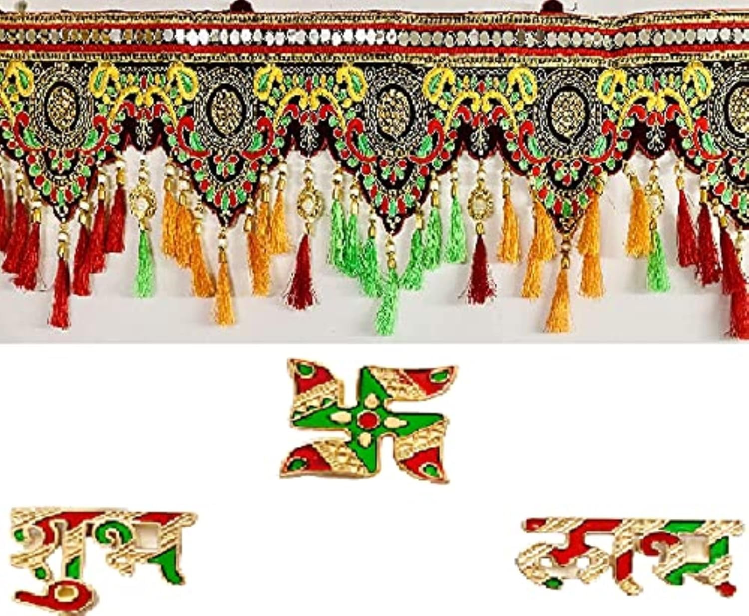 PATraditional Rajasthani Kachi EmbroideryTassels Work Main Door ...