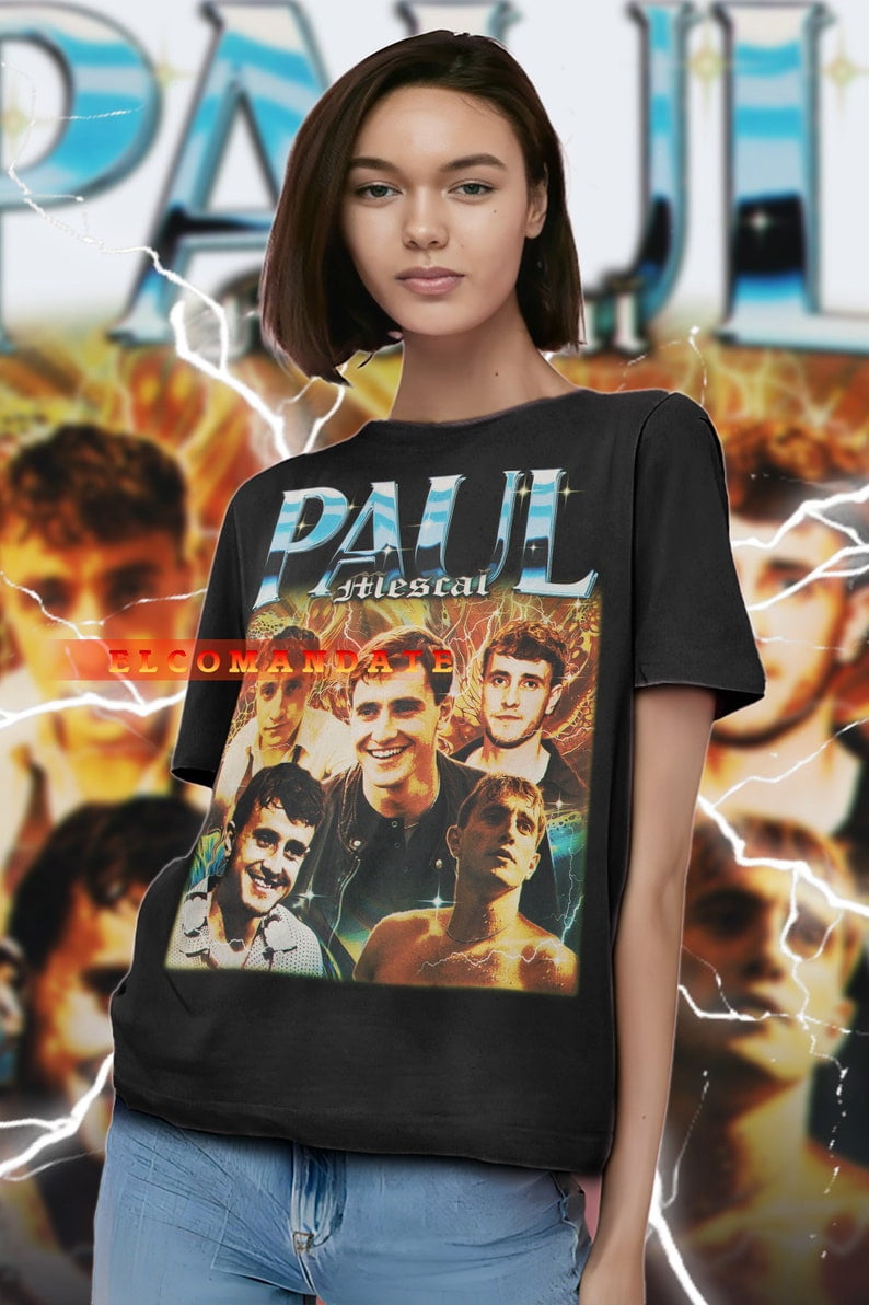 PAUL MESCAL Actor Shirt, Paul Mescal Vintage Tshirt, Paul Mescal Fan ...
