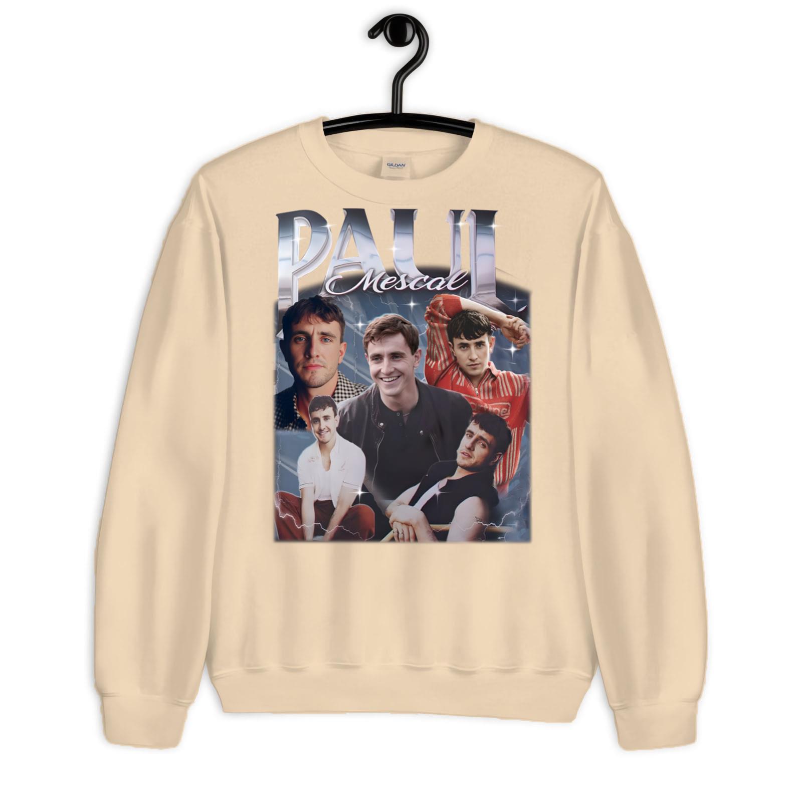 PAUL MESCAL Vintage Shirt Paul Mescal Homage Fan Tees Paul Mescal ...