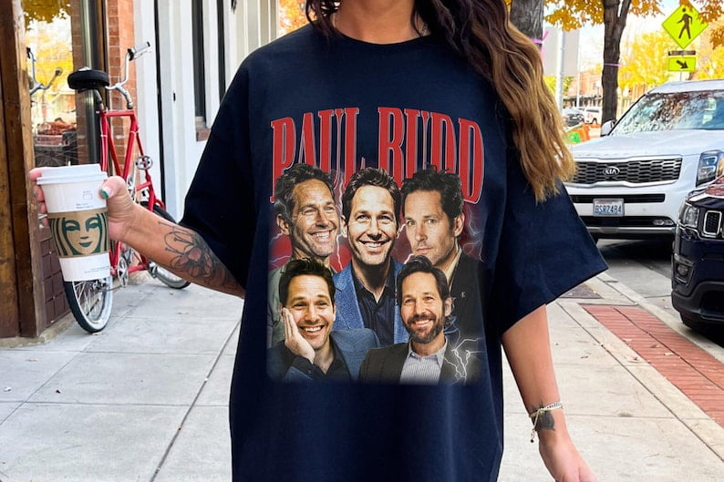 PAUL RUDD Shirt | Paul Rudd Vintage Shirt | Paul Rudd Homage Shirt ...