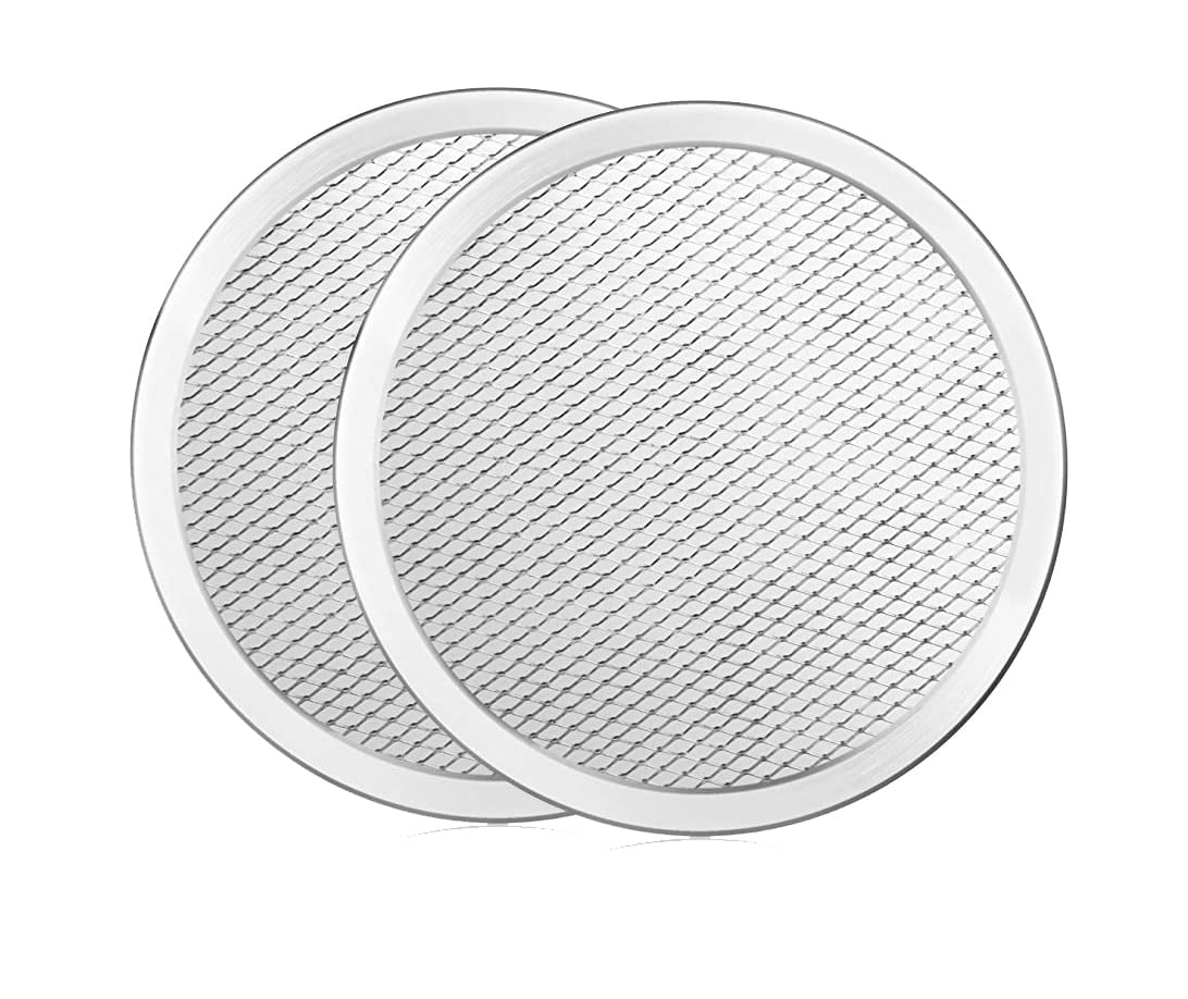 PAUL SONS Hospitality Aluminum Seamless Pizza Screen Non Stick Mesh ...