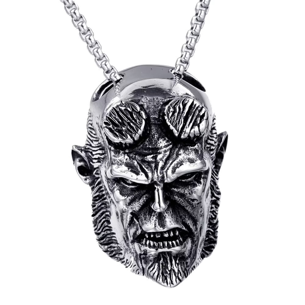 PAURO Men's Stainless Steel Personality Punk Sun Wukong Monkey King ...