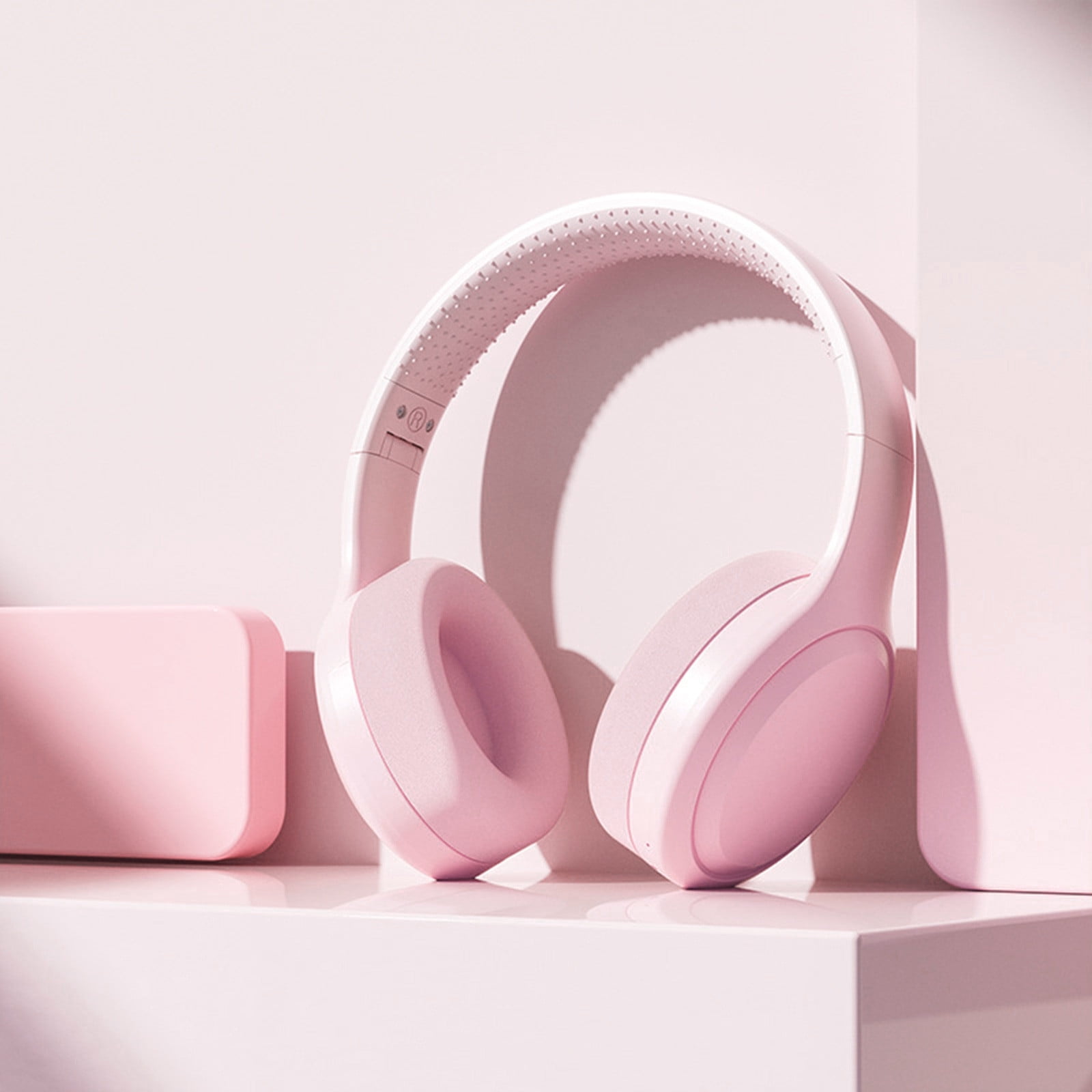 PAVEOS Gaming Headset Bluetooth 5.0 Subwoofer Head-Mounted Foldable ...