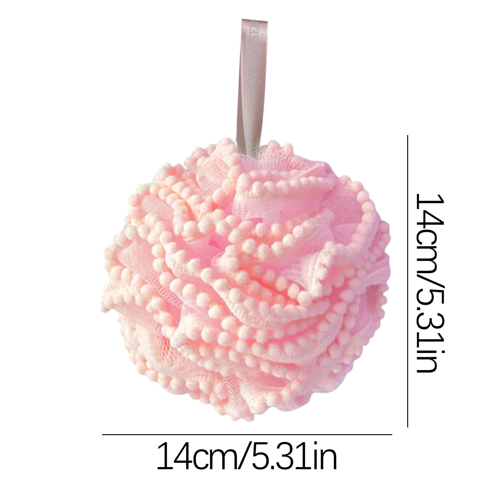 PAVEOS Scrubbers for Shower Bath Shower Loofah Sponge Pouf Body Wash ...