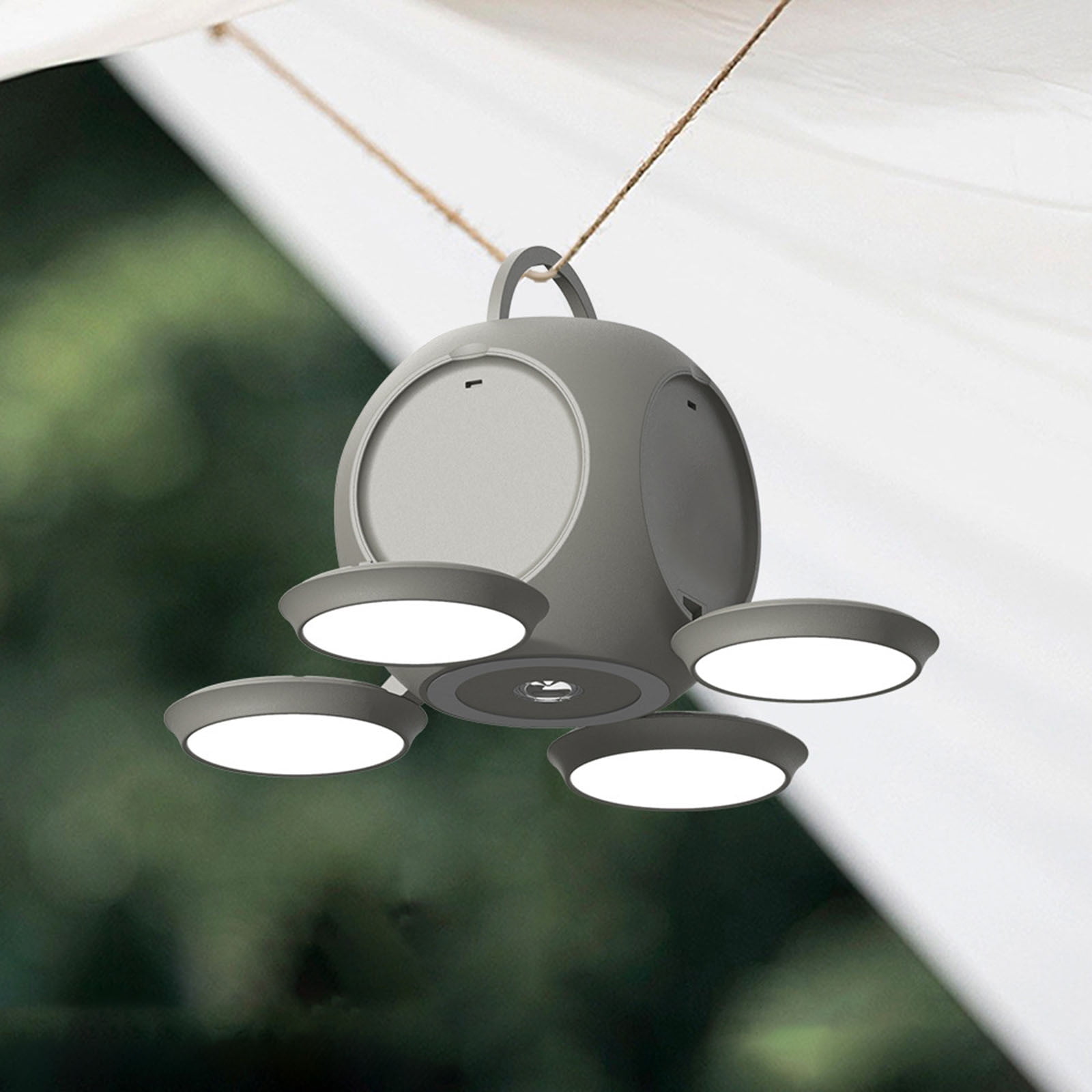 PAVEOS Smart Home Portable LED Rechargeable Emergency Light Bulb, 200W ...