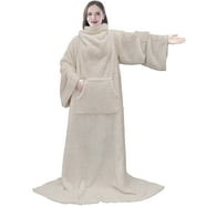 Snuggie Oversized Comfy Wearable Blanket, Adult Size, Super Soft Fleece ...
