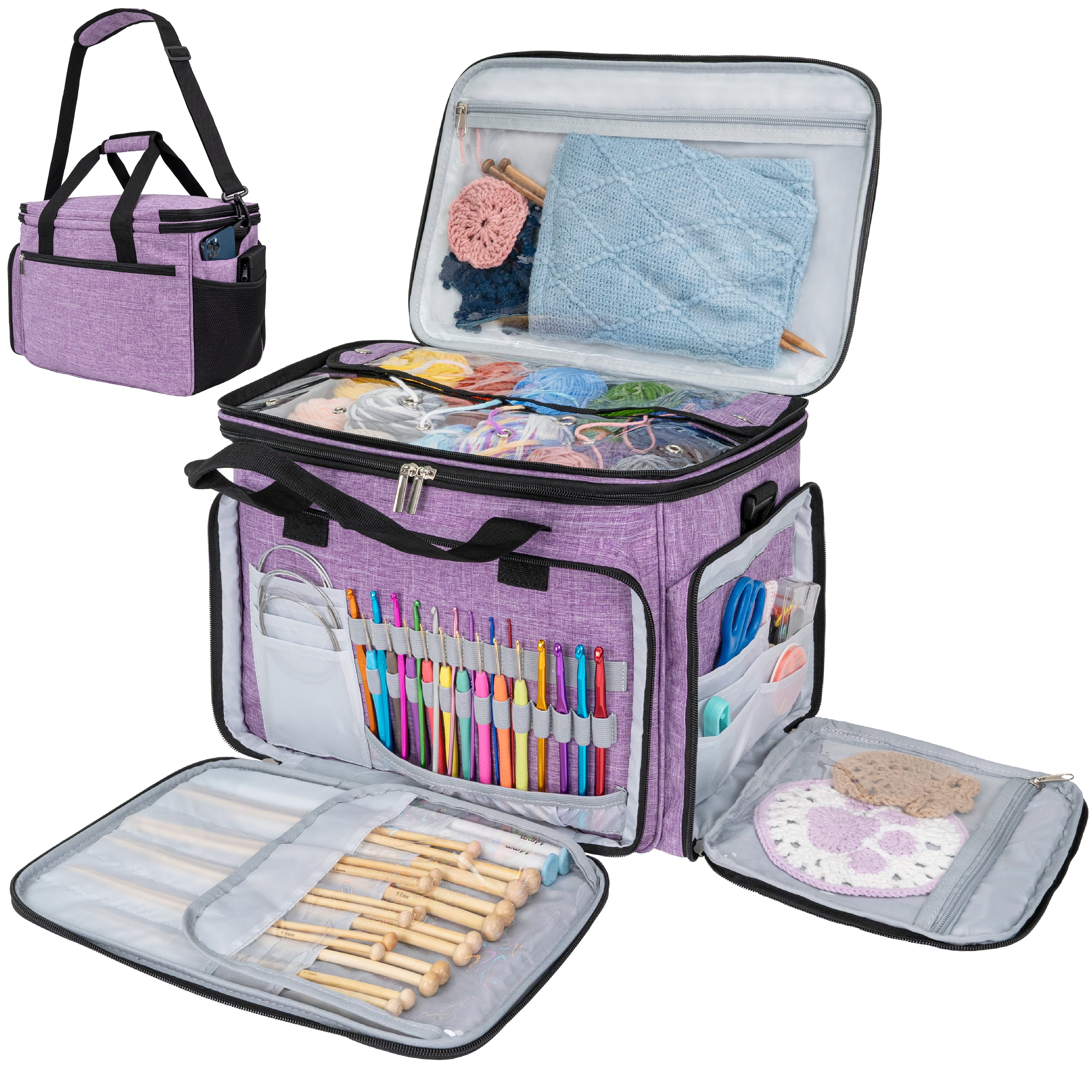 Crafters Companion SBAGL Holds 168 Markers Spectrum Noir Storage Bag ...