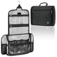 Modella Travel Zip and Carry Cosmetic Bag Weekender, Black - Walmart.com