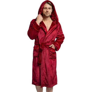 Hanes Men's Cozy Fleece Robe - Walmart.com