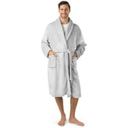 Hanes Men's Cozy Fleece Robe - Walmart.com