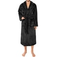 PAVILIA Mens Soft Robe, Plush Fluffy Fleece Bathrobe for Men, Long ...