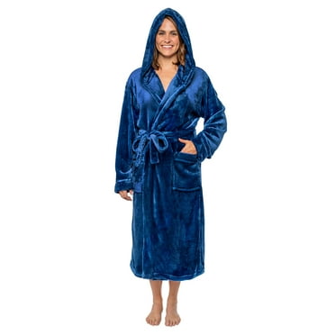 PAVILIA Premium Womens Plush Soft Robe Fluffy, Warm, Fleece Sherpa Shaggy Bathrobe (S/M, Light ...
