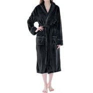 Kaufman - Embroidered Bathrobe Waffle Kimono Set of 2 Spa Robe 100% ...