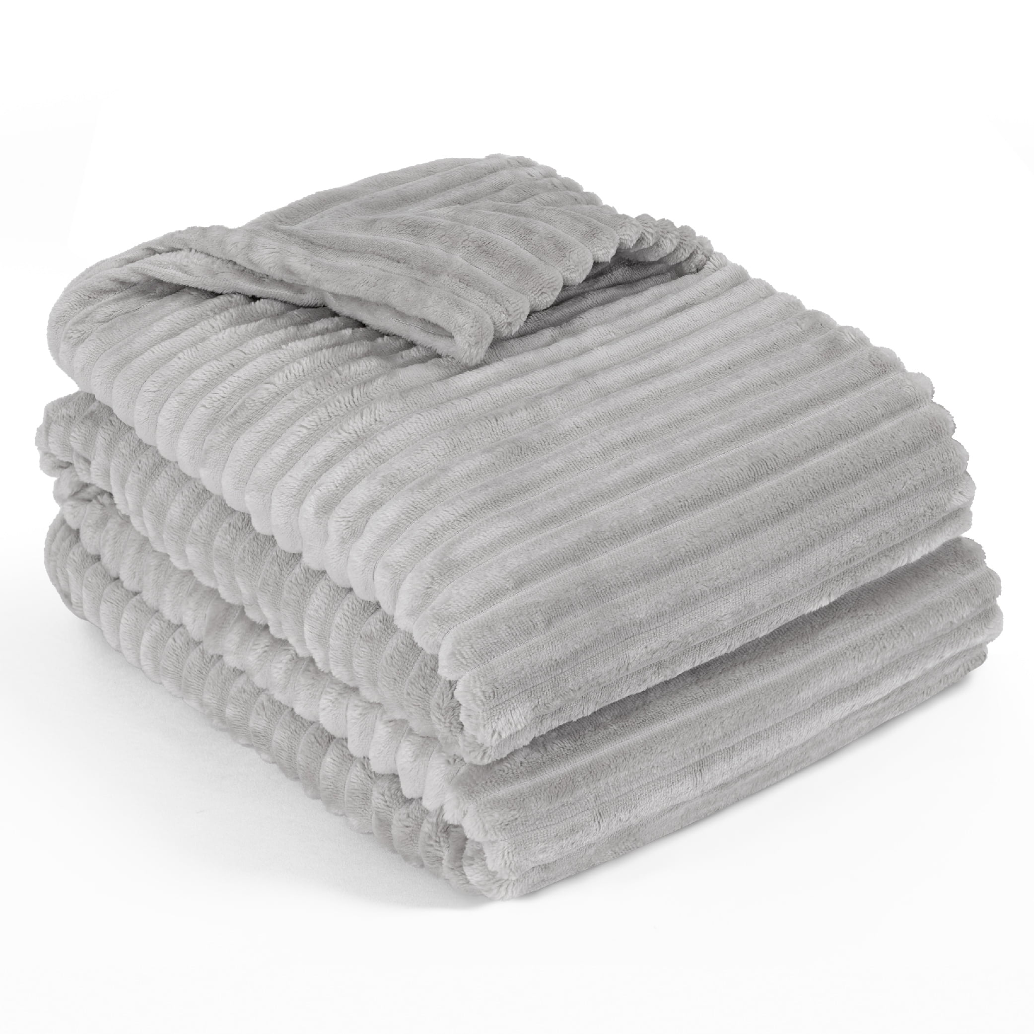 PAVILIA Solid Fleece Throw Blanket, Super Soft, Warm, Cozy, Lightweight ...