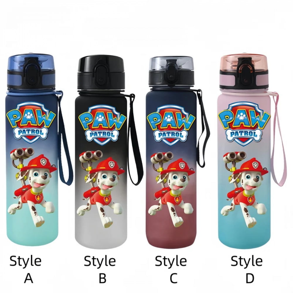 PAW Patrol 650ml Fitness and Sports Drinking Plastic Anti-drip Water ...
