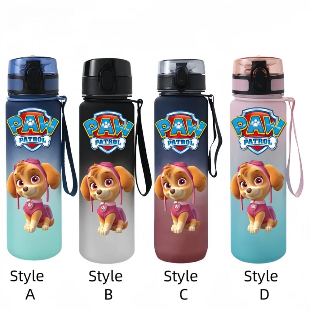 PAW Patrol 650ml Fitness and Sports Drinking Plastic Anti-drip Water ...