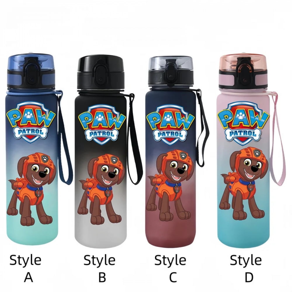 PAW Patrol 650ml Fitness and Sports Drinking Plastic Anti-drip Water ...