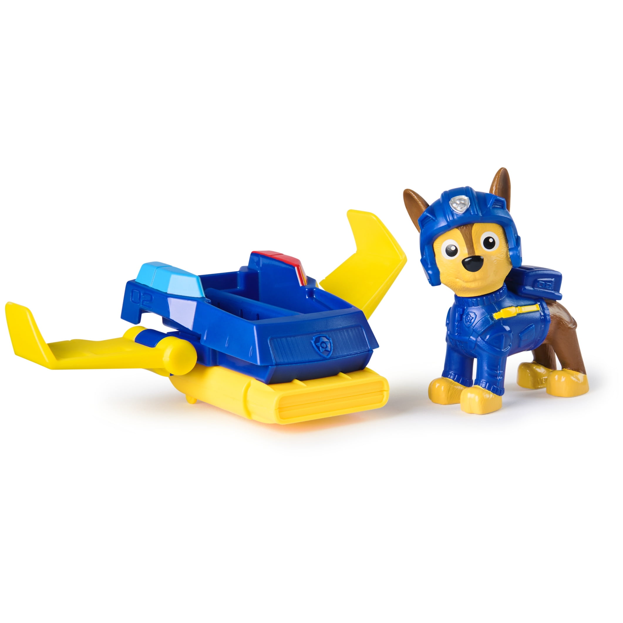 PAW Patrol: Action Pups Chase Figure & Hoverboard with Foldable Wings ...