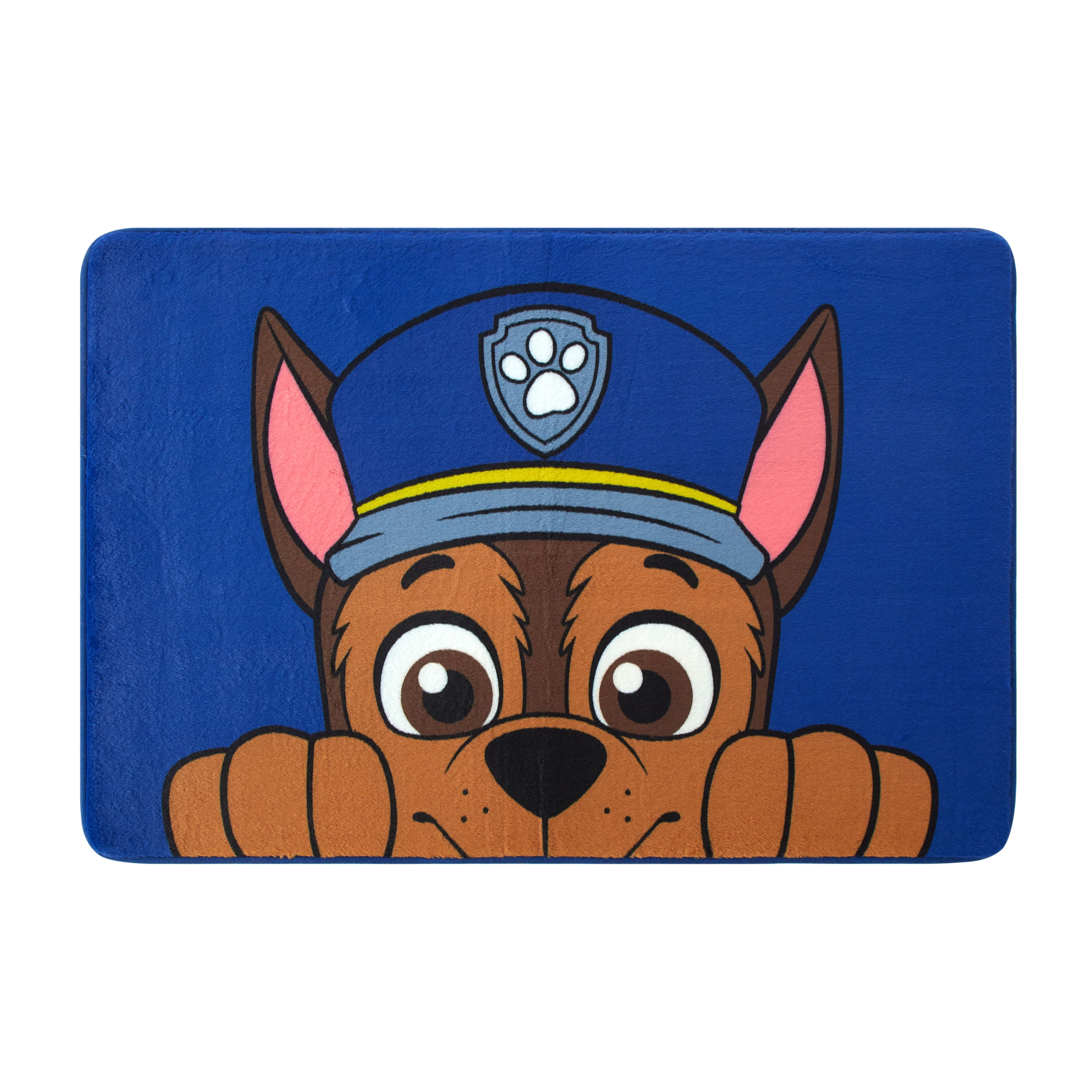 Paw Patrol Chase Faux Fur Rug for Kids Bedroom Playroom 30 x 46 Cozy ...
