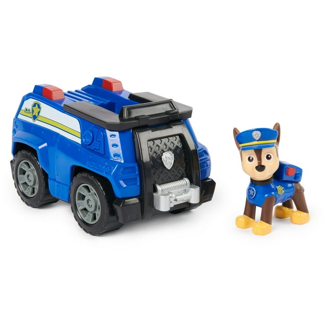 PAW Patrol, Chase’s Patrol Cruiser with Figure, Toys for Kids Ages 3 and Up - Walmart.com