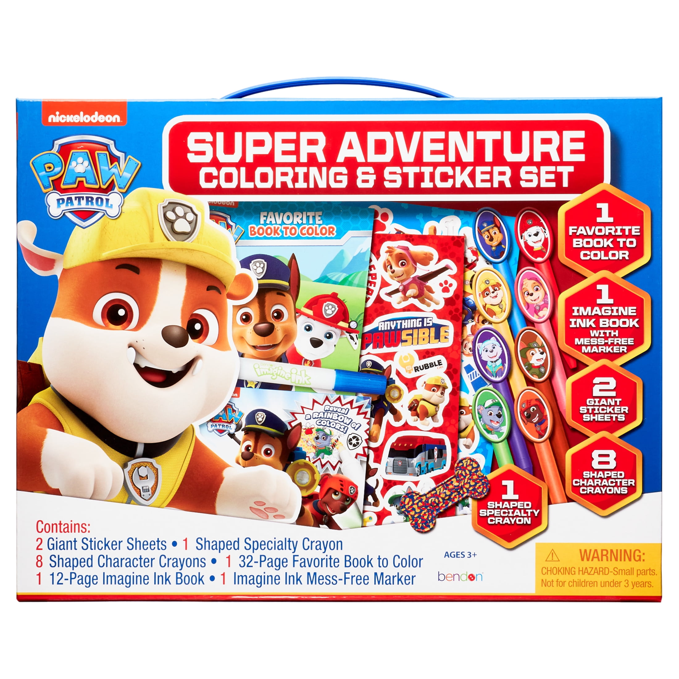 PAW Patrol Coloring and Activity Adventure Kit with an Imagine Ink ...