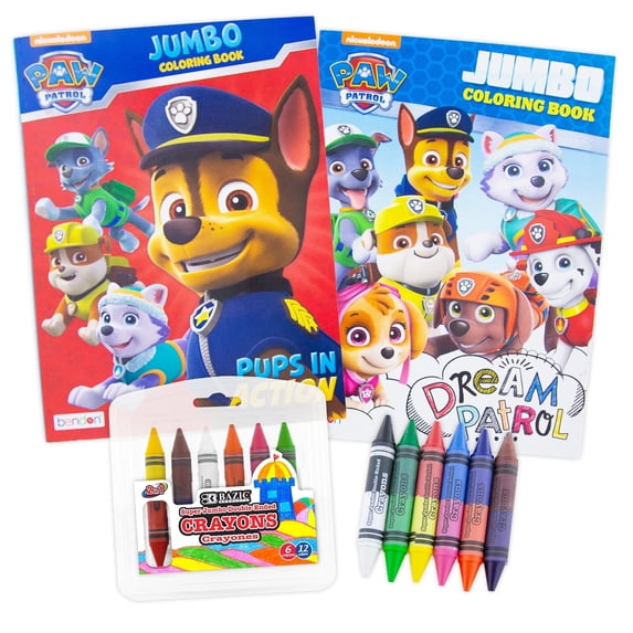 Puppy Coloring and Activity Book Set, Include 2 Books & Jumbo Crayons ...