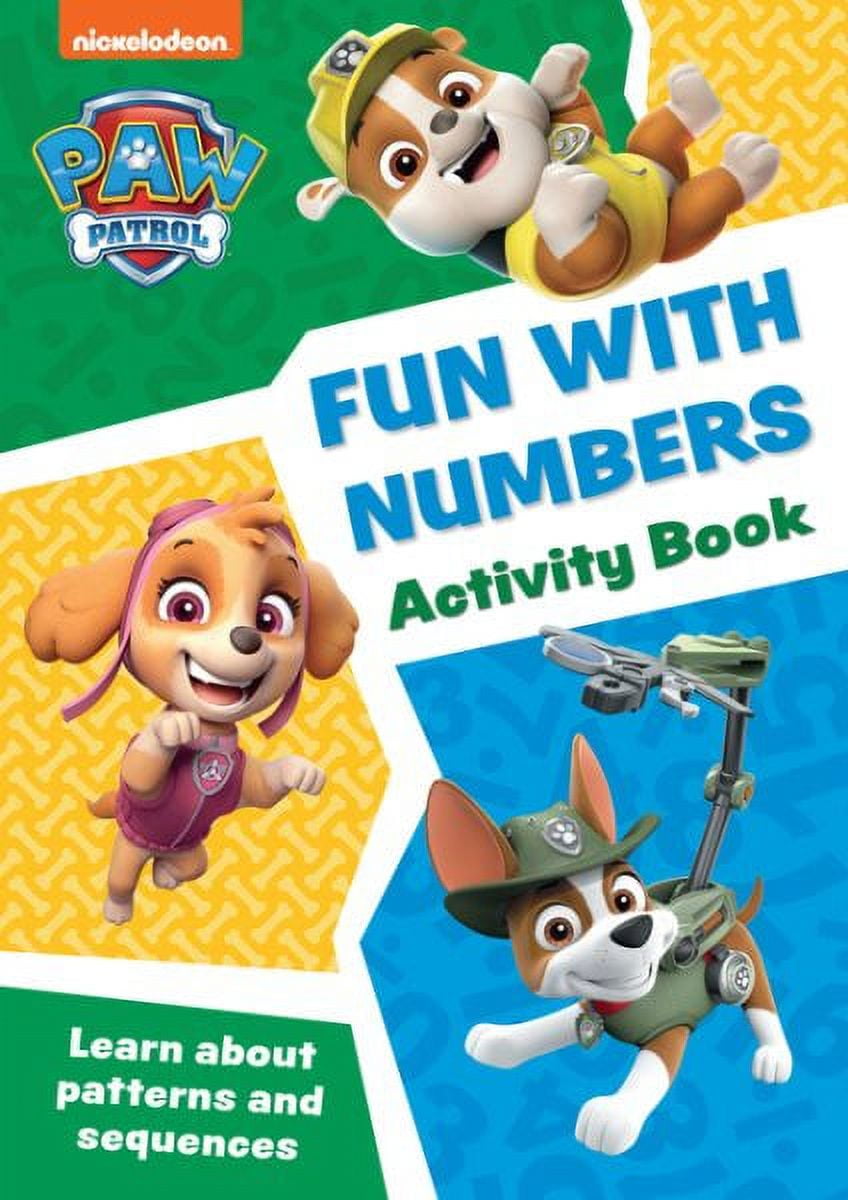 Paw Patrol Fun With Numbers Activity Book - Walmart.com