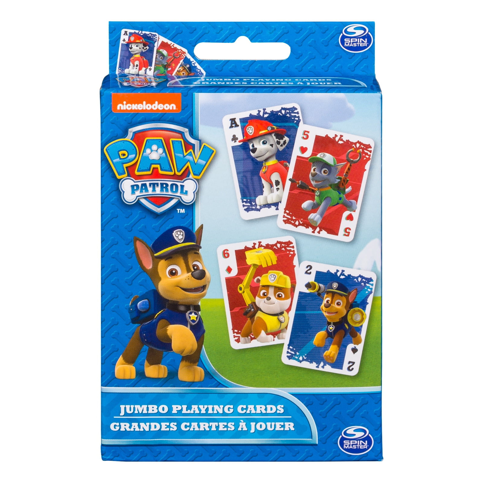 PAW Patrol Jumbo Playing Cards - Walmart.com