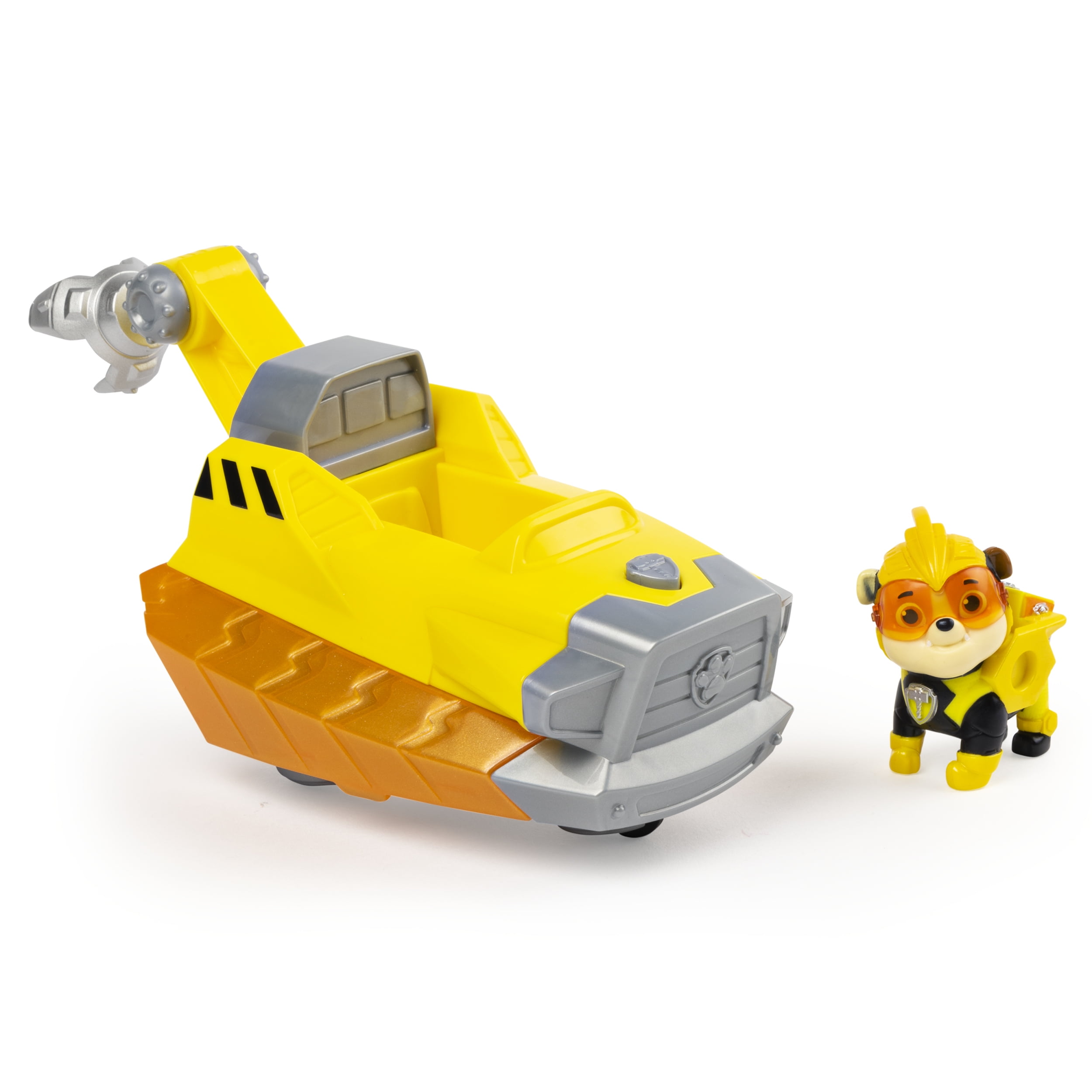 PAW Patrol, Mighty Pups Charged Up Rubble’s Deluxe Vehicle with Lights ...