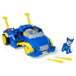 PAW Patrol Toy Mighty Pups Charged Up Chase Deluxe Transforming Vehicle with Lights and Sounds Walmart