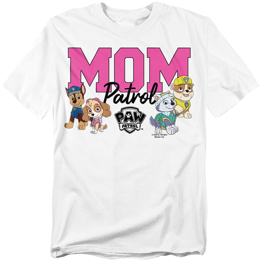 Paw Patrol T-Shirt Mother'S Day Mom Patrol Unisex Graphic Tee for Men ...