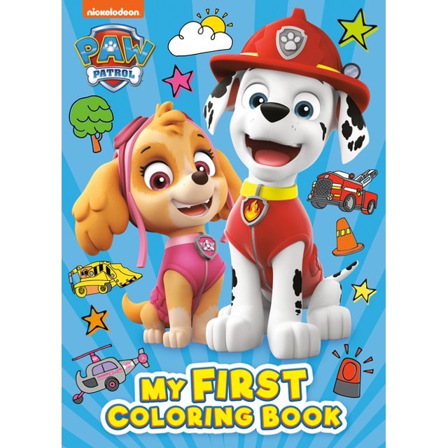 PAW Patrol: My First Coloring Book (PAW Patrol) - Walmart.com
