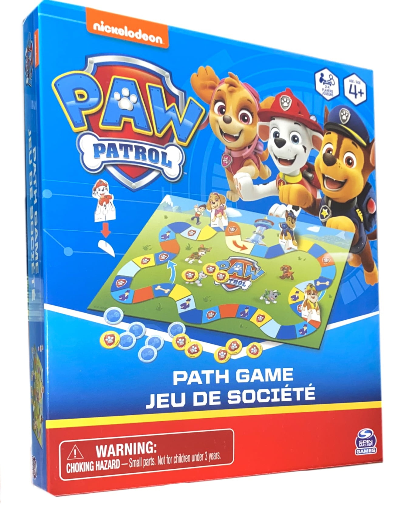 Paw Patrol Mini Board Game with Instructions, Fun Path Game for Ages 4 ...