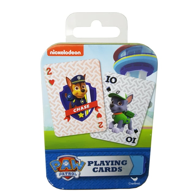 Cardinal Games PAW Patrol Playing Cards Deck with Art Characters in ...