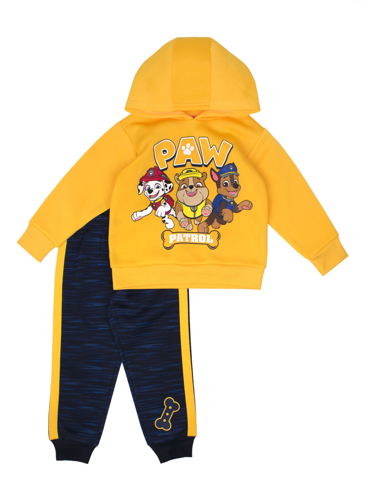 Paw Patrol Pullover Hoodie Sweatshirt & Jogger Pants, 2pc Outfit Set ...