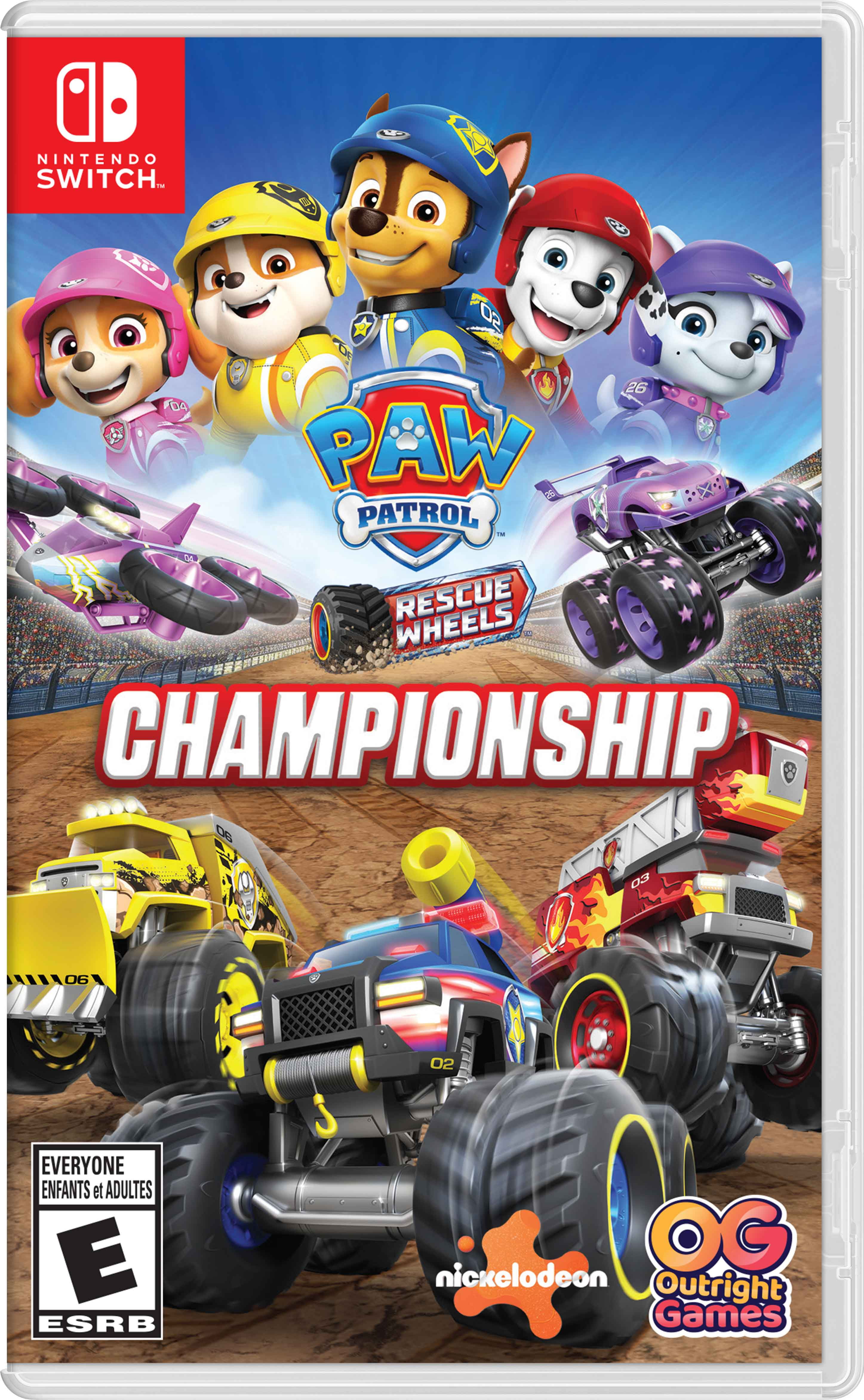 PAW Patrol Rescue Wheels: Championship, Nintendo Switch - Walmart.com