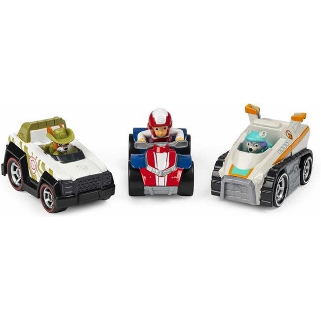 PAW Patrol, True Metal Classic Pack of 3 Collectible Die-Cast Vehicles ...