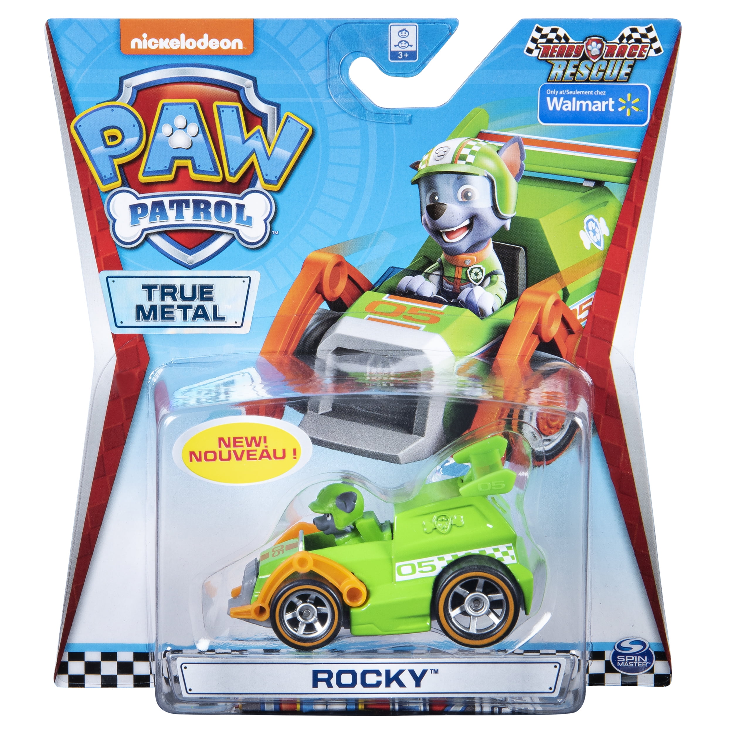 PAW Patrol, True Metal Ready Race Rescue Rocky Collectible Die-Cast ...