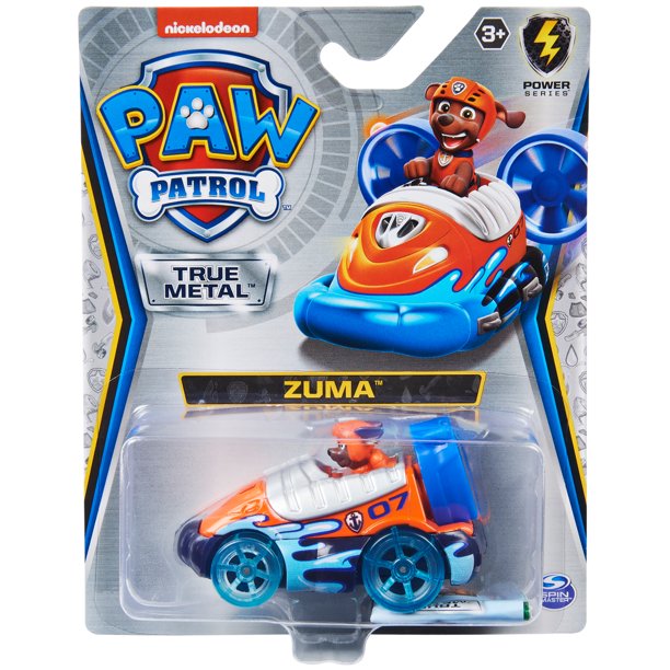 PAW Patrol, True Metal Zuma Collectible Die-Cast Vehicle, Power Series ...
