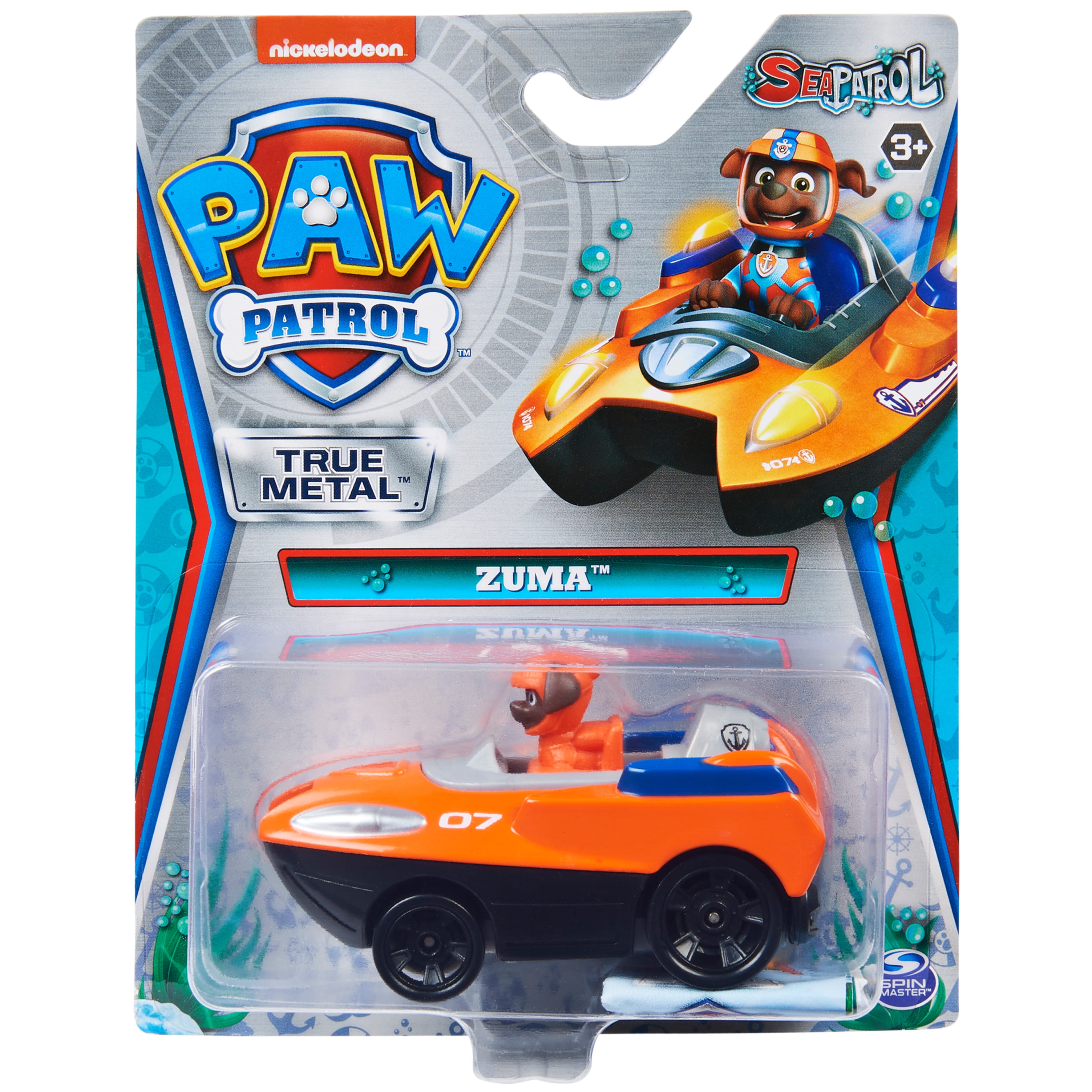 PAW Patrol, True Metal Zuma Collectible Die-Cast Vehicle, Sea Patrol ...