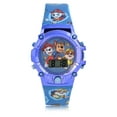 PAW4458WM Paw Patrol Kids Flashing Lights LCD Watch with Printed Strap ...