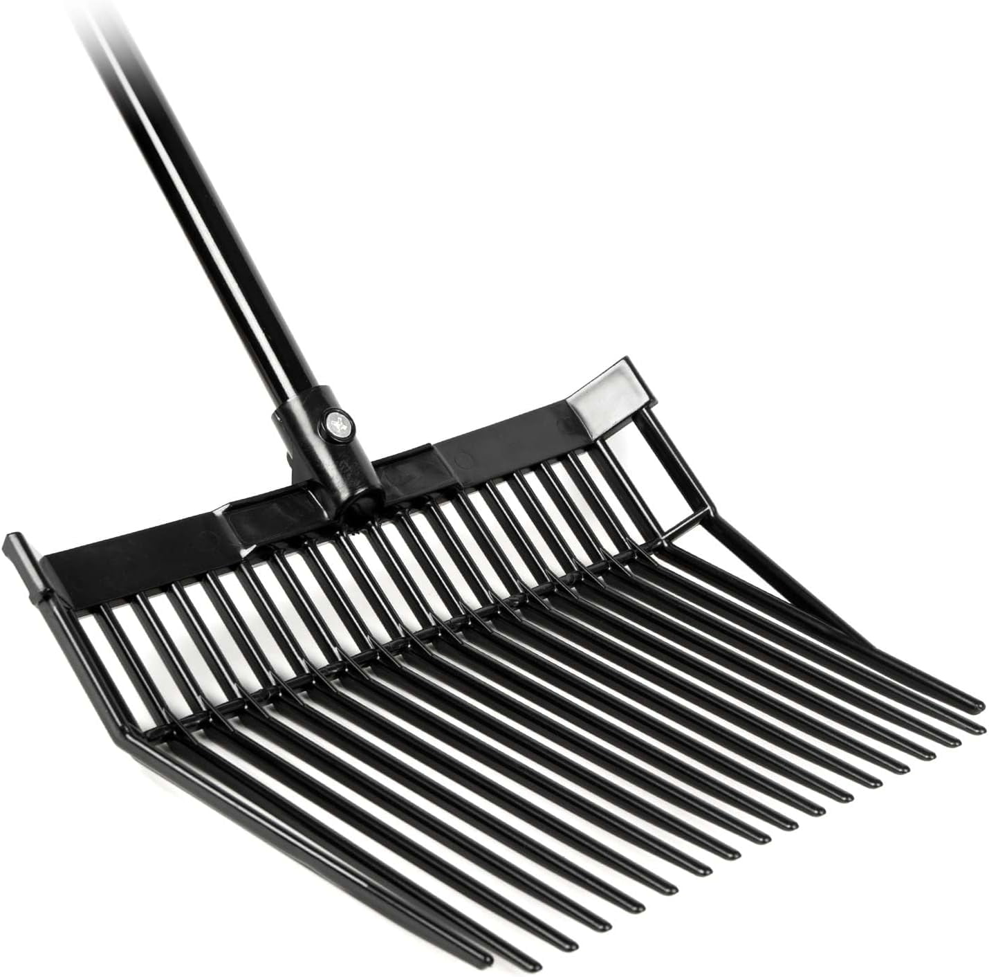PAWTY 18 Tine Manure Fork with 48" Handle – Heavy Duty Stall Cleaning ...