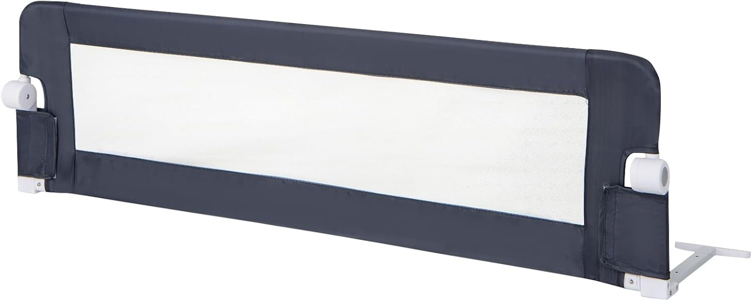PAWTY Bed Rail for Toddlers, 60-Inch Extra Long, Foldable Portable ...