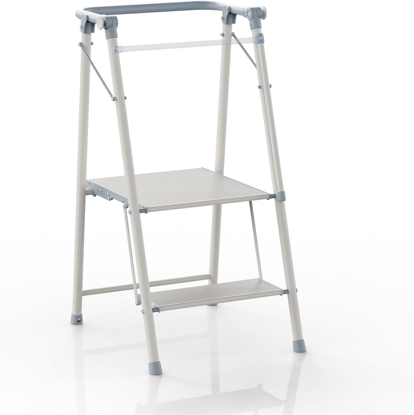 PAWTY® Foldable Toddler Tower - 2-Step Ladder for Adult, Toddler Tower ...